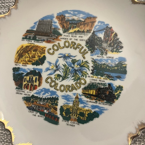 Wall Decor | Vintage Colorful Coloradousa Souvenir Collectiblewall Hang ...